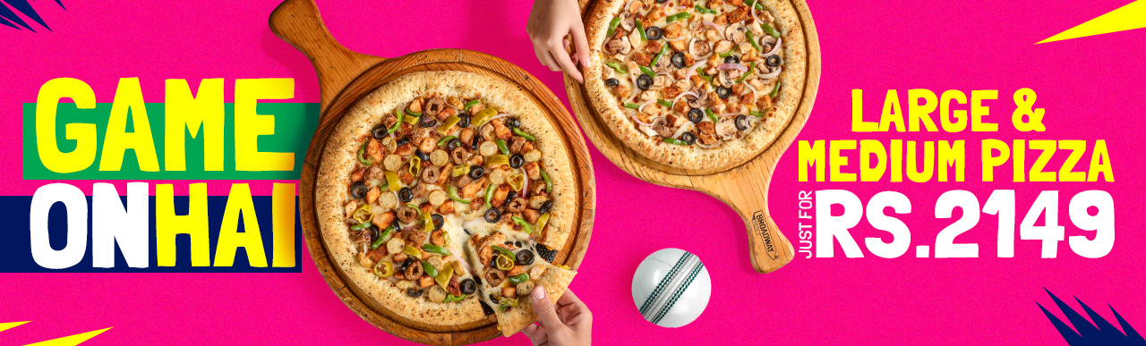 Broadway Pizza | Order Pizza online in Pakistan
