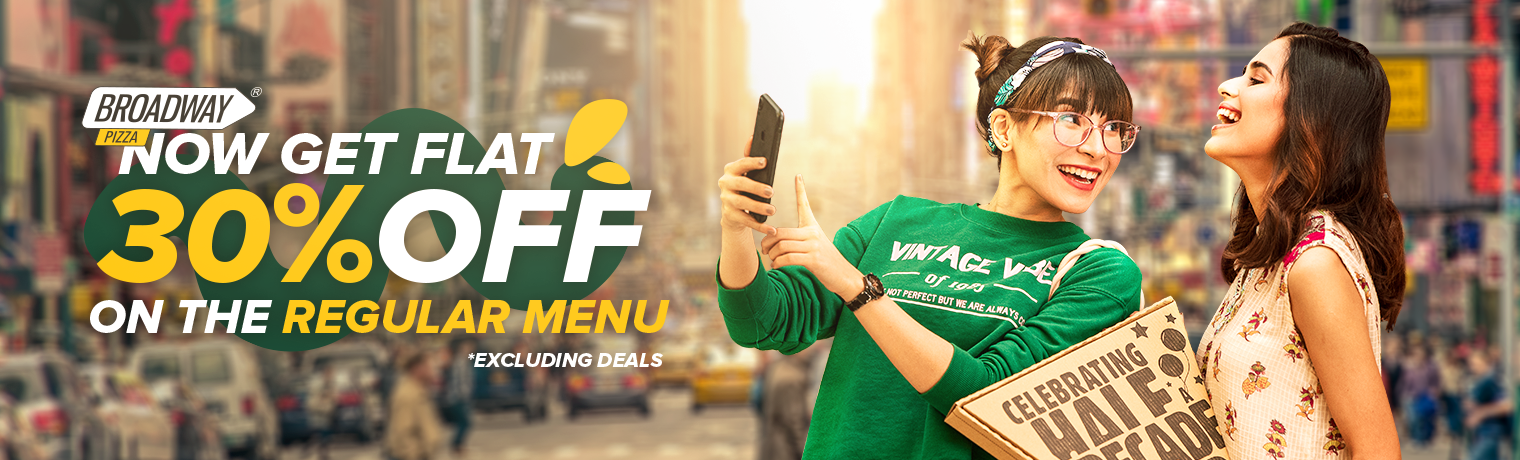 Broadway Pizza | Order Pizza online in Pakistan